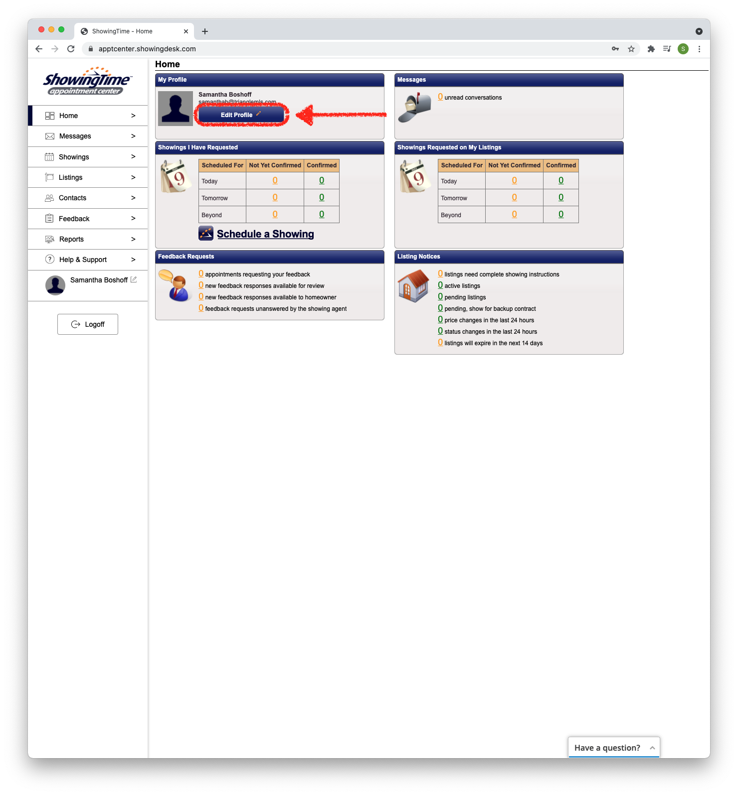 ShowingTime: How to Log In for the First Time – Doorify MLS