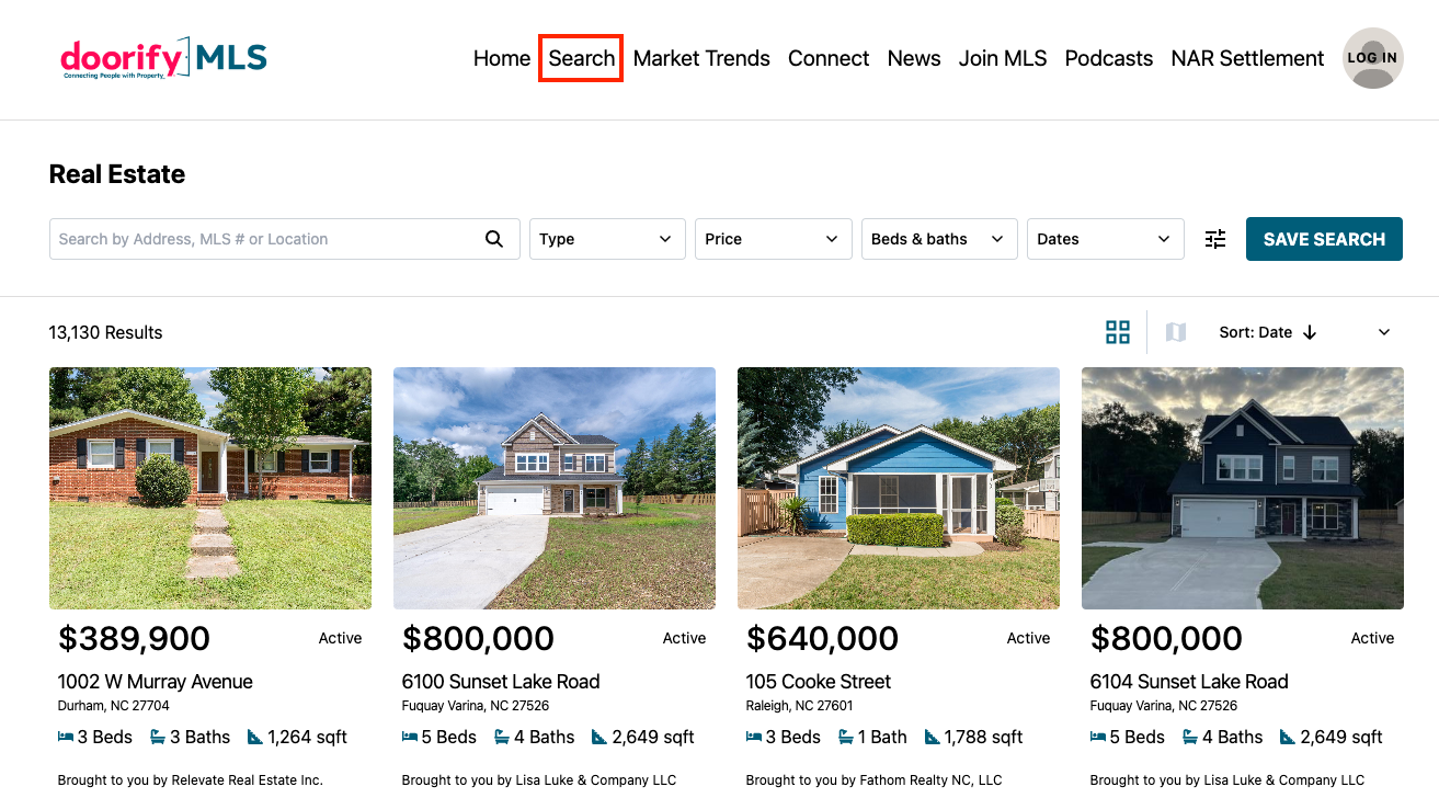 Introducing the Revamped DMLS Website! Quick Guide – Doorify MLS