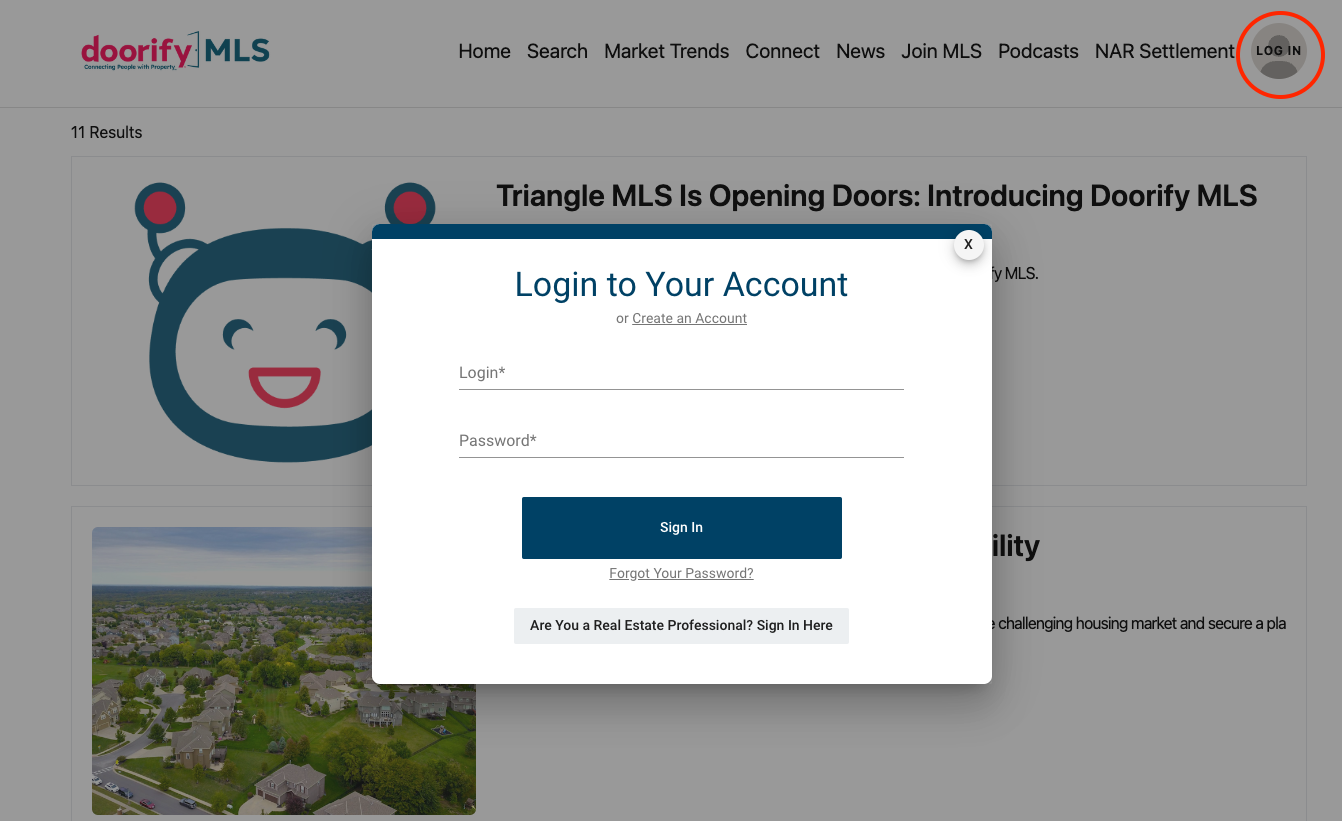 Introducing the Revamped DMLS Website! Quick Guide – Doorify MLS